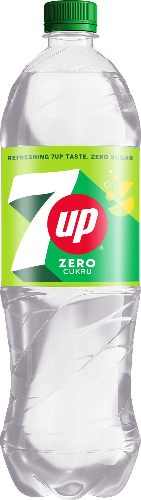 Alcohol-free strongly sparkling drink on natural flavours "7 UP Free" 1 ...
